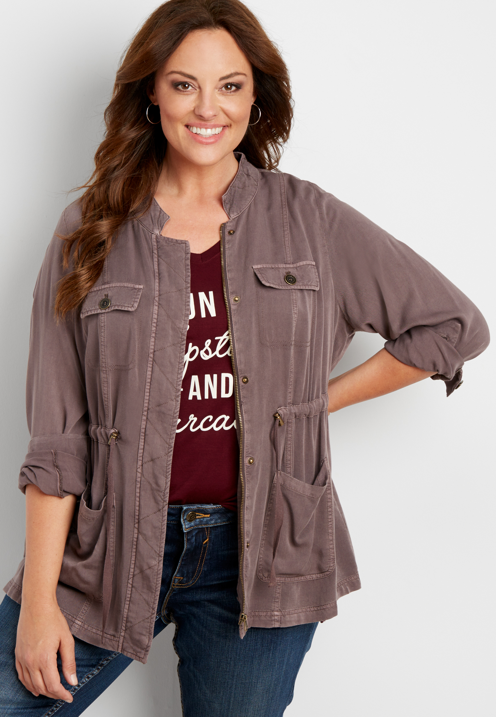 Plus Size Outerwear for Women | Vests, Jackets, and Coats | maurices
