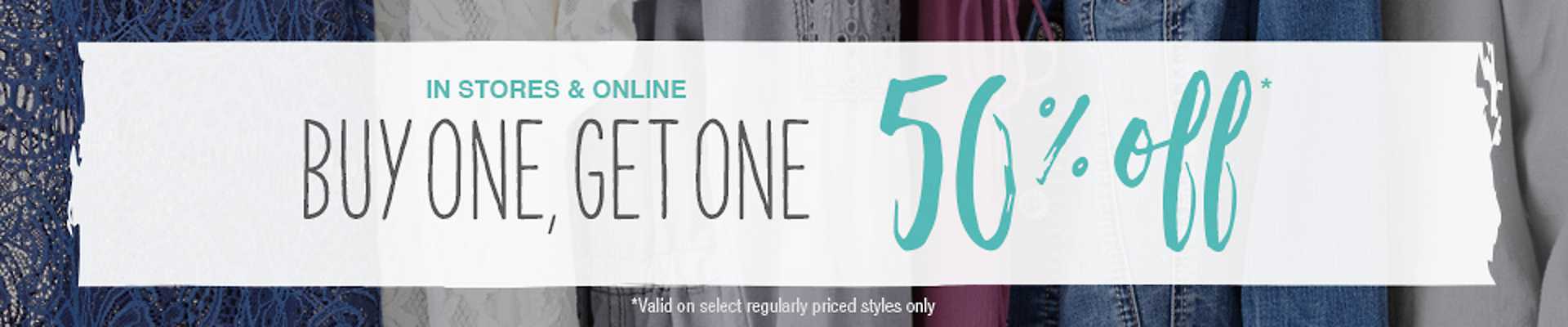 BOGO Styles for Plus Size | Sale | maurices